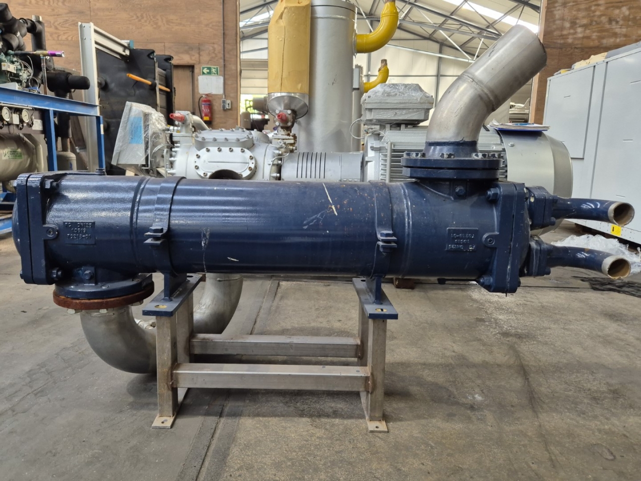 Used HS cooler KS25-AEH-422 L1200 shell and tube heat exchanger | HOS BV