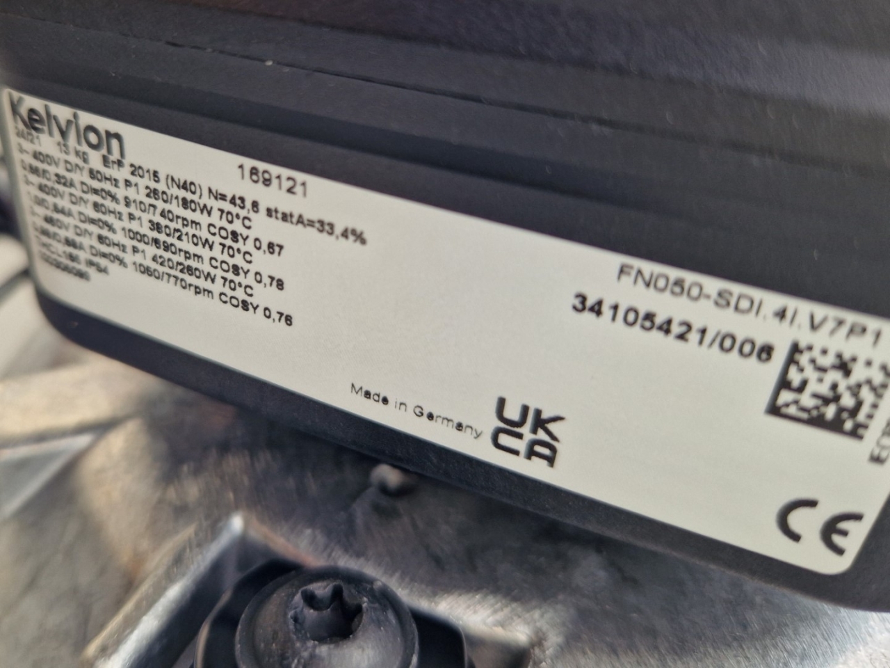 New Kelvion CSL-502-3RN evaporator for NH3 (ammonia). | HOS BV