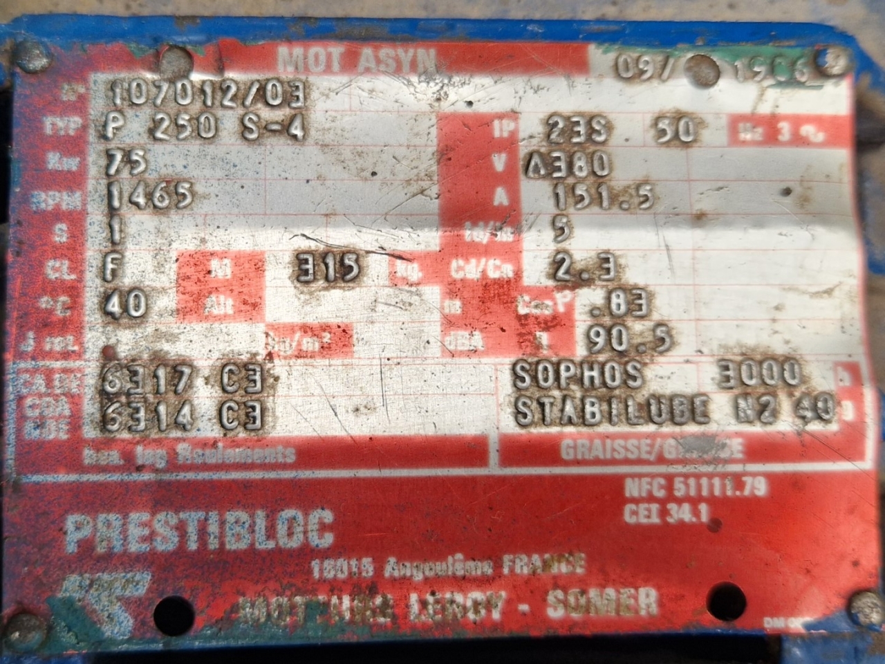 Used Sabroe SMC 108L reciprocating compressor on NH3 (Ammonia). | HOS BV