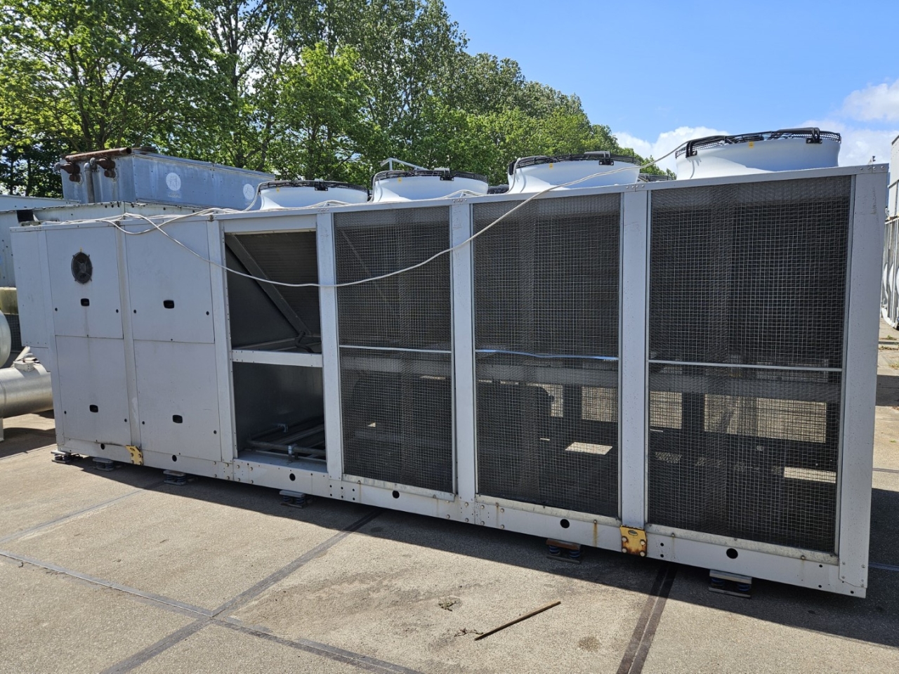 Used Bitzer HSK7451-70-40P (x2) condensing unit Freon | HOS BV