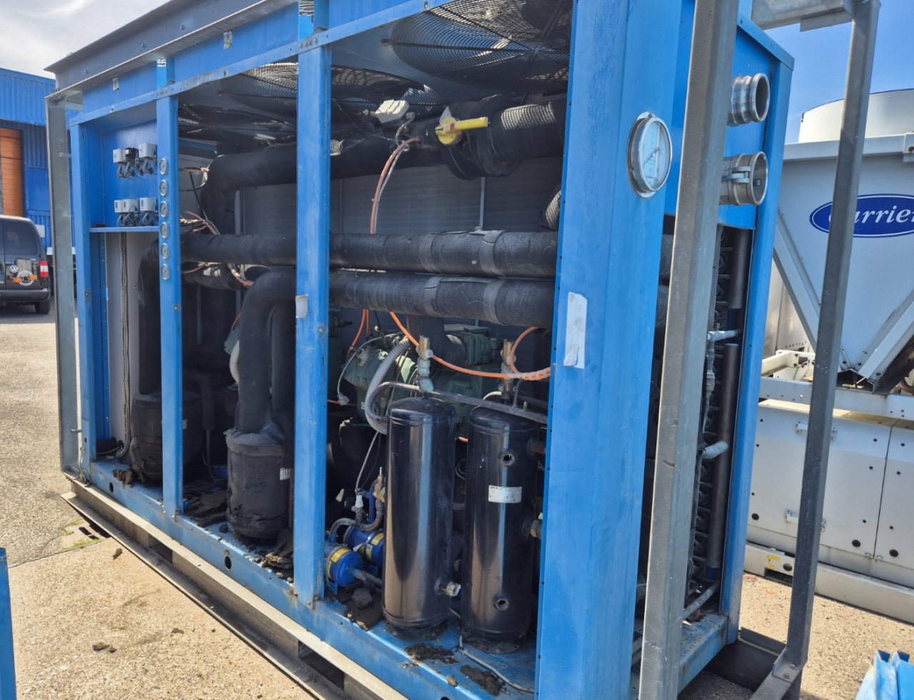 Used Aggreko LTC050 air-cooled chiller Freon | HOS BV